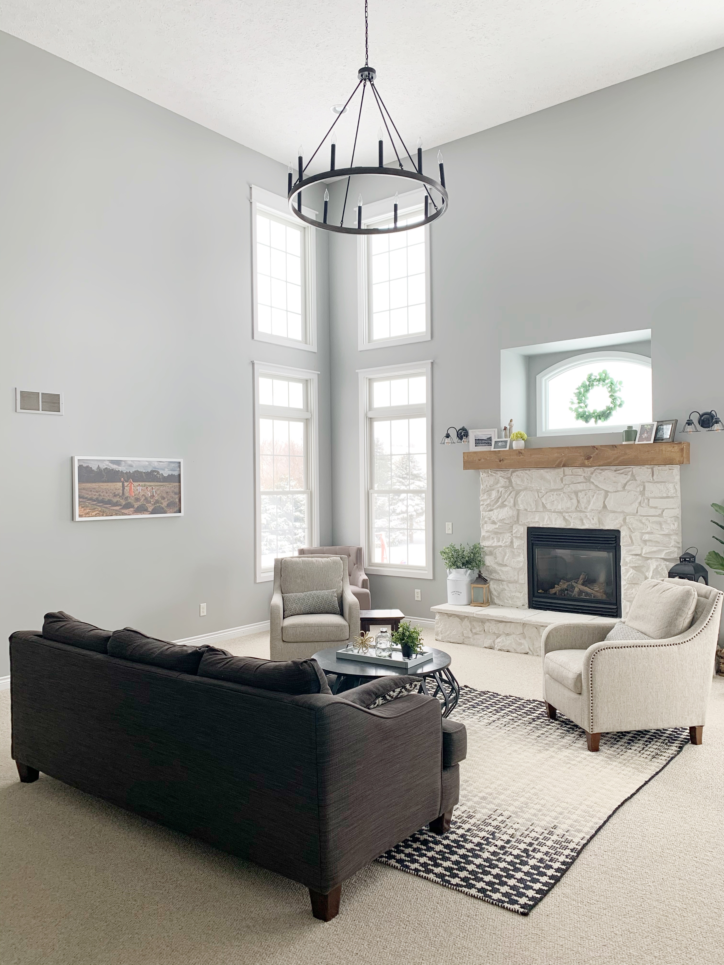 Great Room Transformation – Sisters that Shop